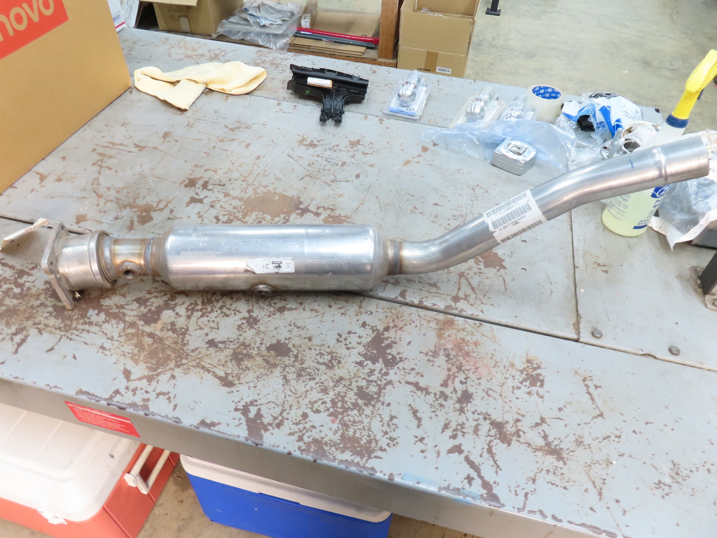 Mopar 57008368AA Front Catalytic Converter Pipe Assembly – Cottonwood ...