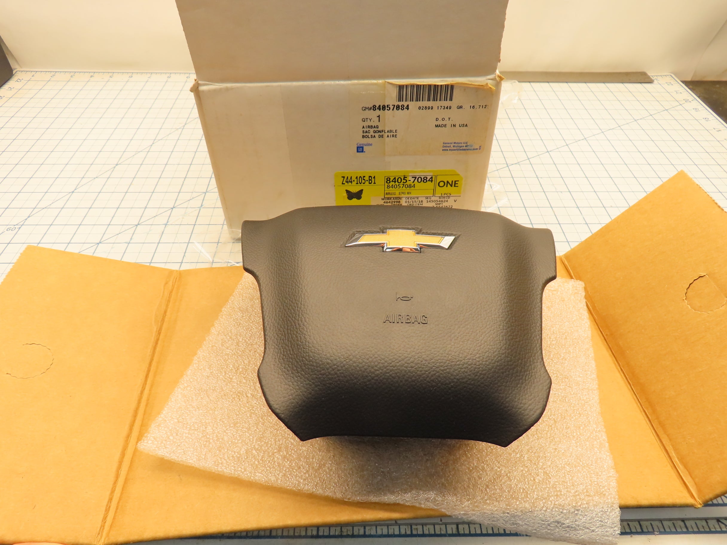 GM 84057084 Steering Wheel Air Bag 14-20 Tahoe Silverado Suburban 2320 ...